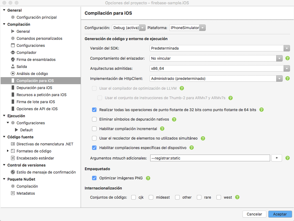 Firebase para aplicaciones Xamarin.Forms – FirebaseDataBase para iOS Firebase para aplicaciones Xamarin.Forms – FirebaseDataBase para iOS